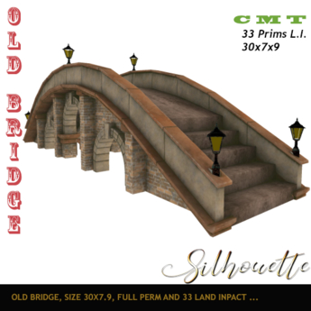 Second Life Marketplace - [Silhouette] - Old Bridge